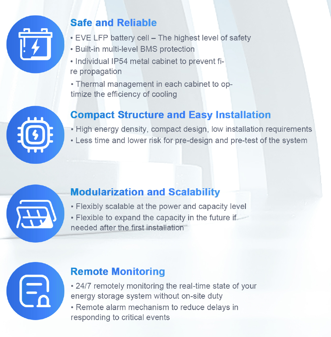 215kWh On / Off Grid BESS Cabinet – KonkaEnergy